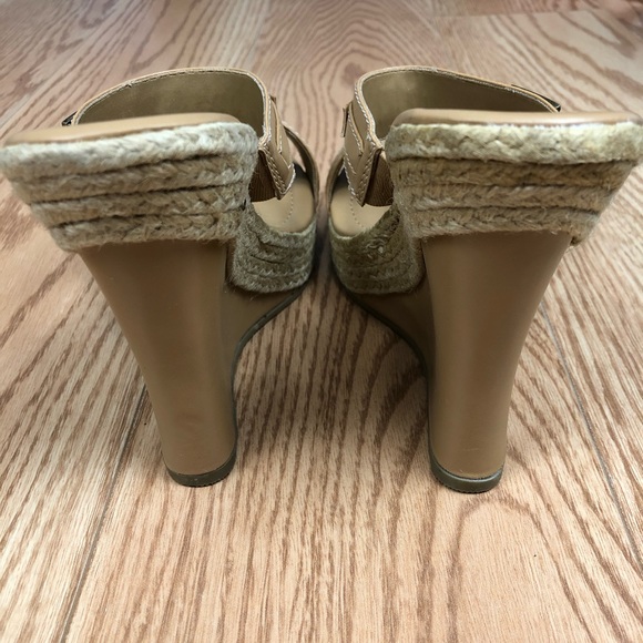 Classified | Shoes | Nwt Classified Tan Blond Heel Sandal With Open Toe ...